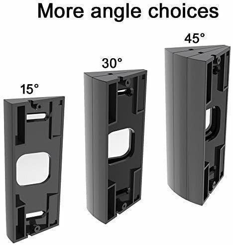 X3385 3 PCS Adjustable Ring Doorbell Pro Angle Mount, Kimilar Video ...