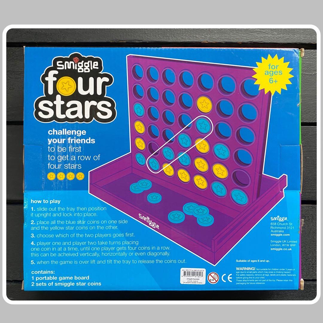 ⭐️ CONNECT FOUR GAME SET BY SMIGGLE, Hobbies & Toys, Toys & Games on ...