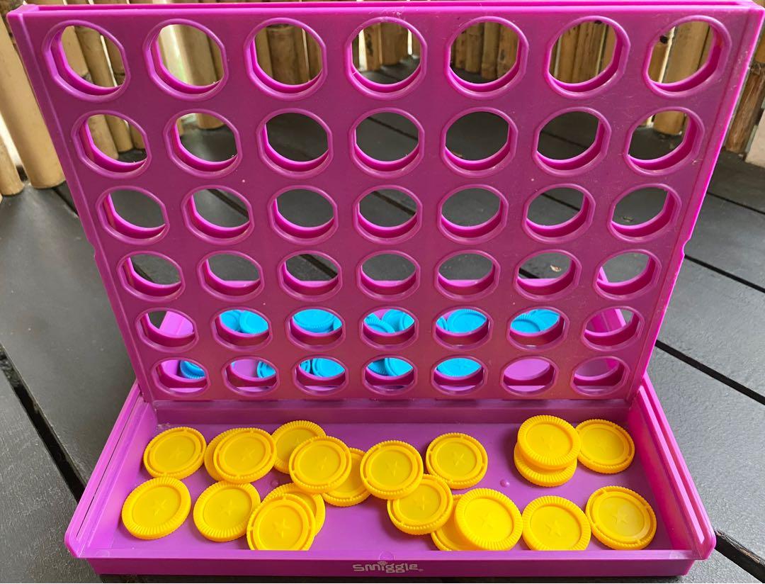 ⭐️ CONNECT FOUR GAME SET BY SMIGGLE, Hobbies & Toys, Toys & Games on ...