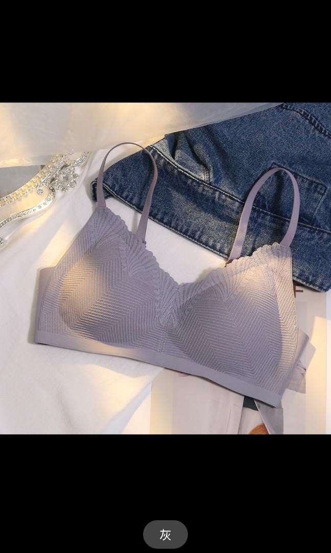 古妃 Lacey Wireless Latex Bra - XL 36/80 ABC, Women's Fashion, New ...