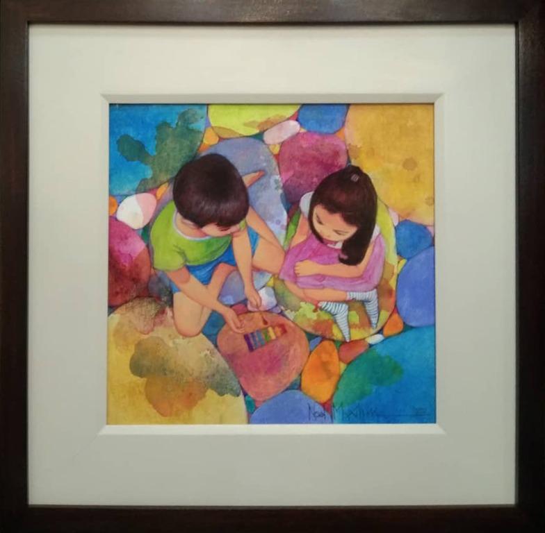 A Noel Mahilum piece, Hobbies & Toys, Stationary & Craft, Art & Prints ...