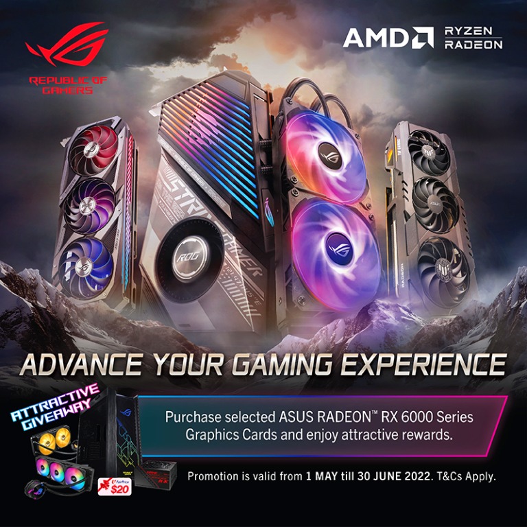 ASUS ROG Strix LC RX 6900 XT ( 6900XT 6800XT 6800 6700XT 6600XT 6600 ...