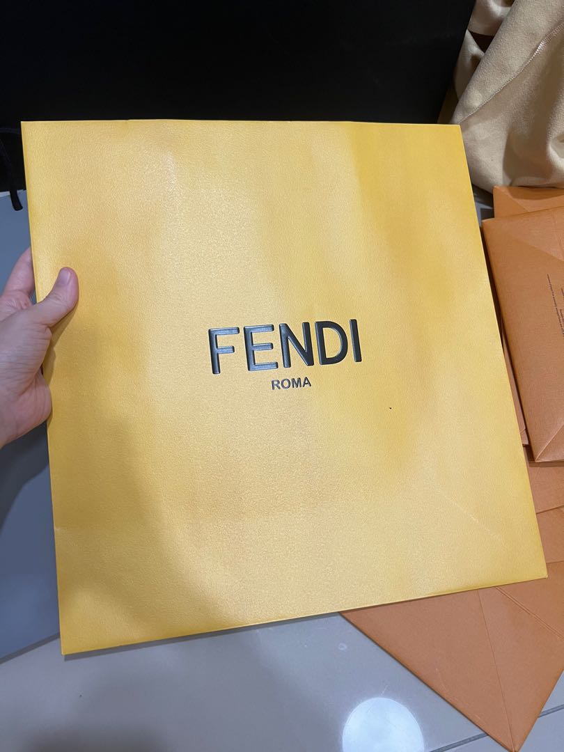 Fendi - Authentic Paper Bag, Luxury, Bags & Wallets on Carousell