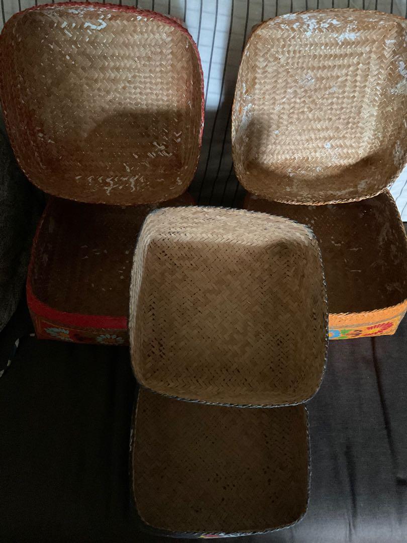 Balinese Offering Boxes, Traditional Baskets, Furniture & Home Living ...