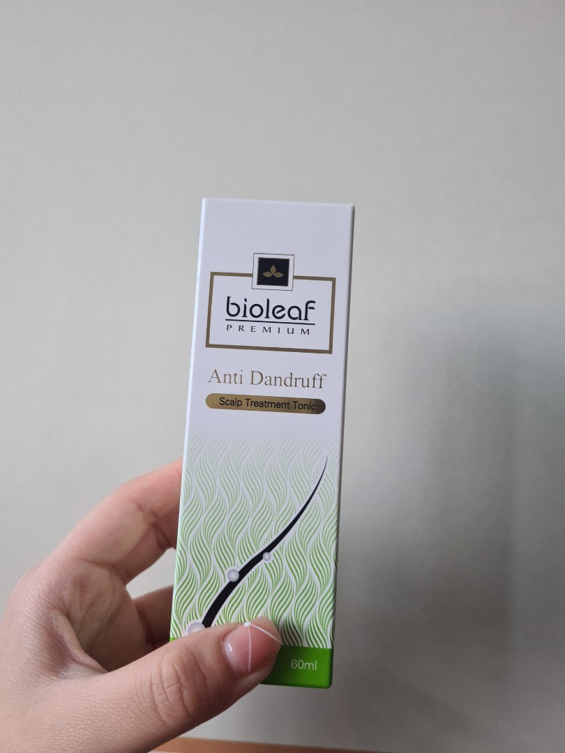 Bioleaf anti dandruff scalp treatment tonic 60ml, Beauty & Personal ...