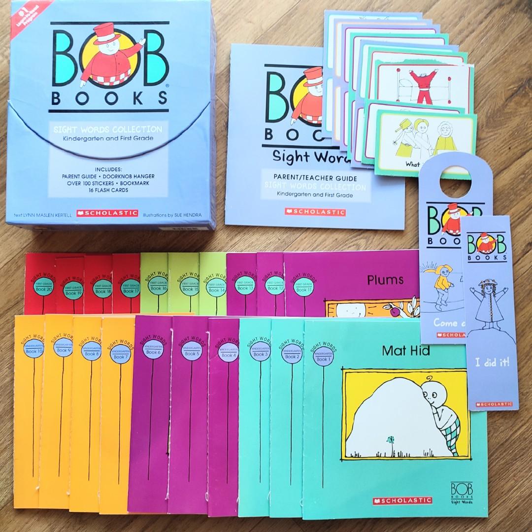 Bob Books Sight Words Collection Box Set, Hobbies & Toys, Books ...
