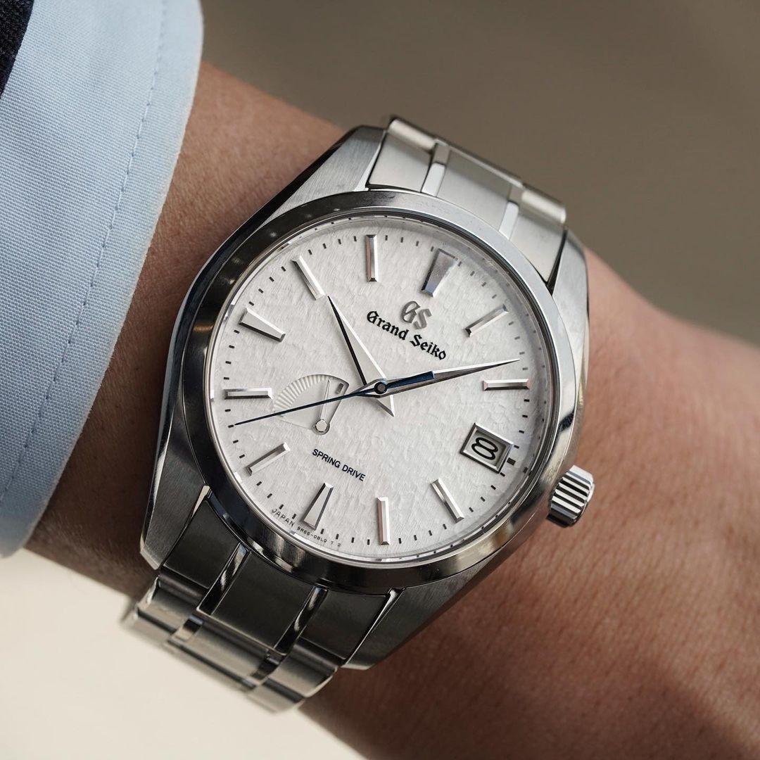 Brand New Grand Seiko Heritage Collection Spring Drive Titanium ...