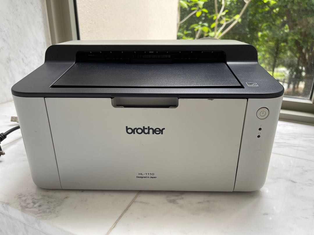 Brother printer HL-1110(black & white only), Computers & Tech, Printers ...