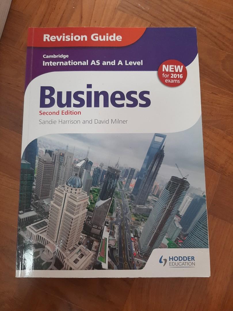Cambridge A Level Business Revision Guide, Hobbies & Toys, Books ...