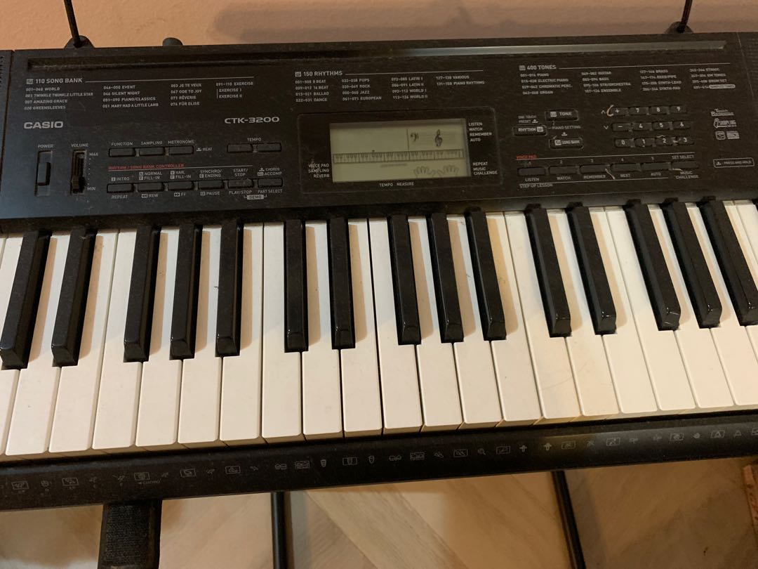 Casio Keyboard, Hobbies & Toys, Music & Media, Musical Instruments on ...