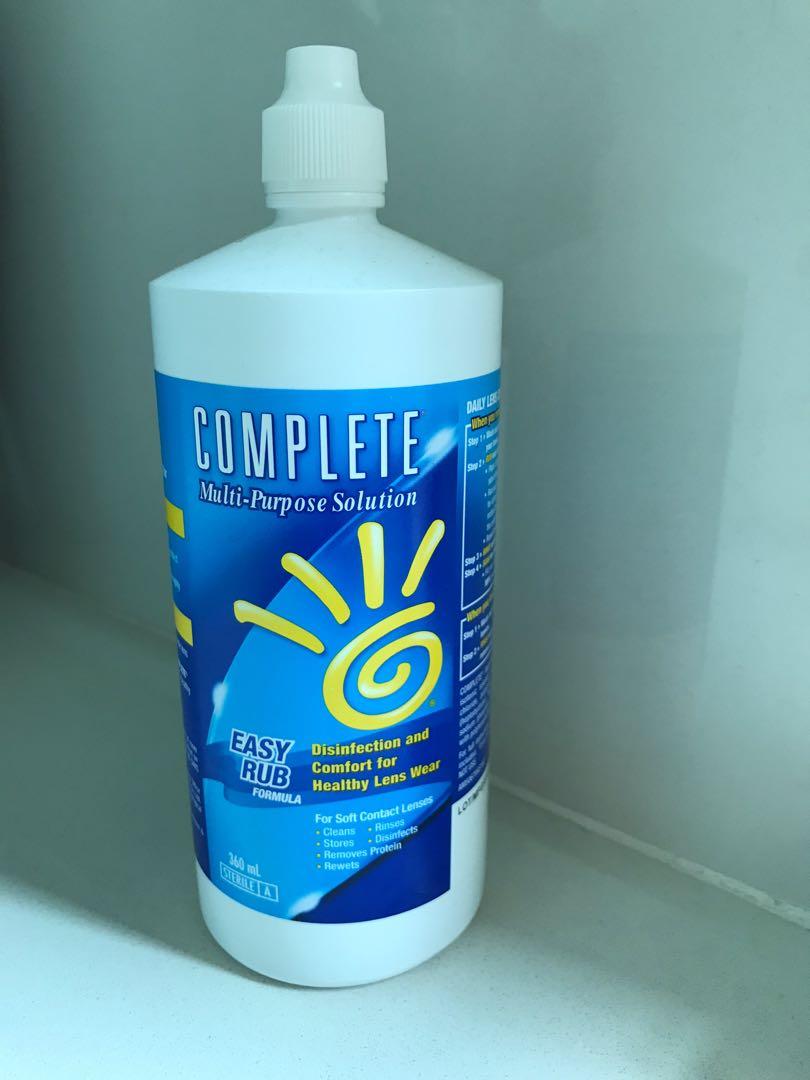 Complete Multi Purpose Solution 360ml, Beauty & Personal Care, Vision ...