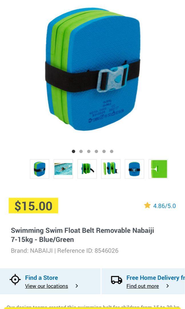 Decathlon Nabaiji Swim Float Belt, Sports Equipment, Sports & Games ...