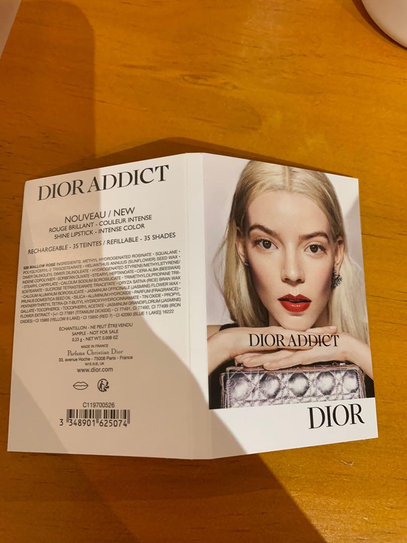 Dior addict lipstick sample, Beauty & Personal Care, Face, Makeup on ...
