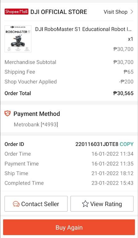 DJI RoboMaster S1 Educational Robot Intelligent AI Scratch Python ...