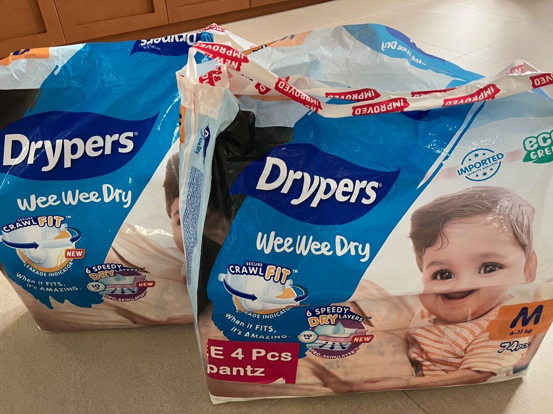 Drypers M size diaper, Babies & Kids, Babies & Kids Fashion on Carousell