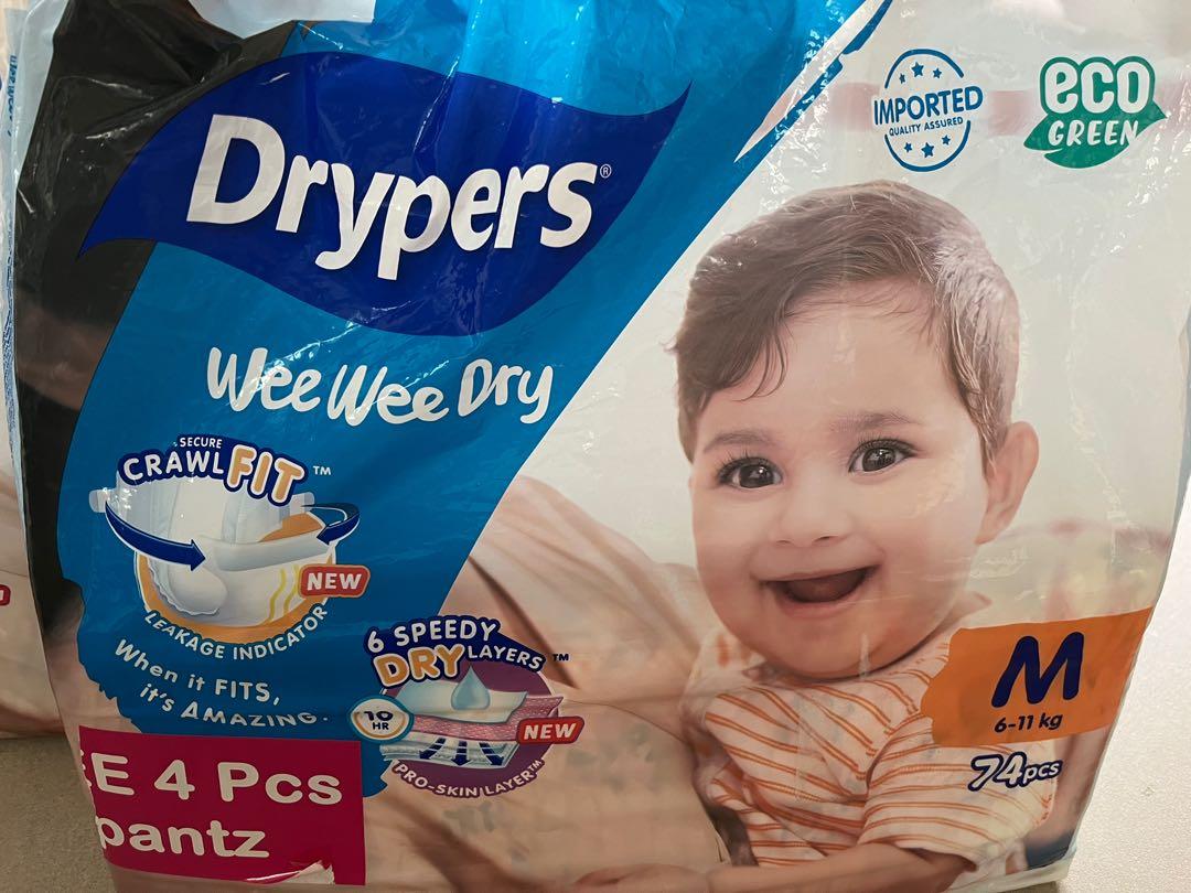 Drypers M size diaper, Babies & Kids, Babies & Kids Fashion on Carousell