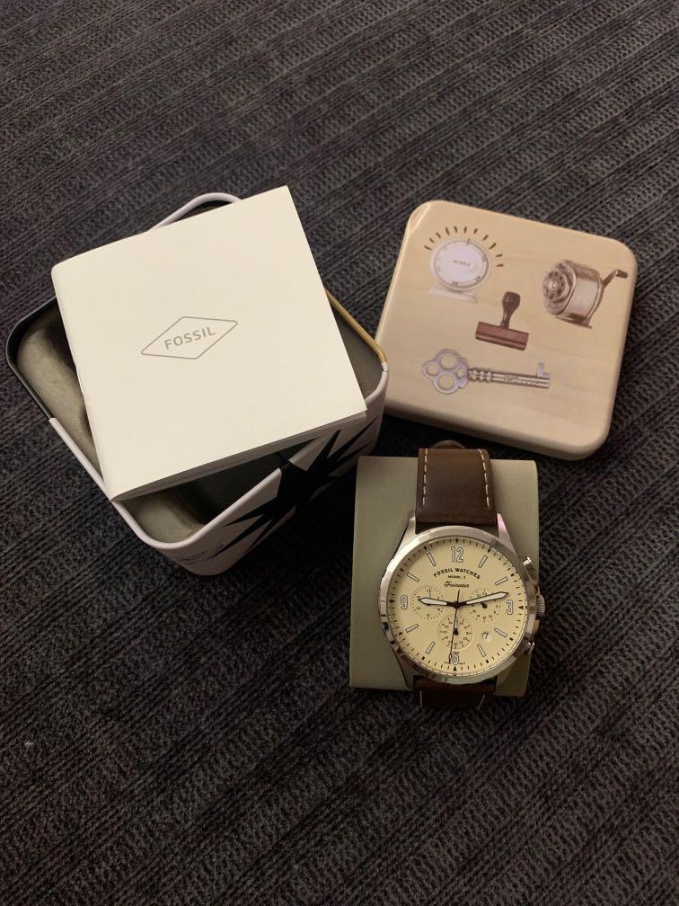 Fossil Watch Forrester Model 3, Men's Fashion, Watches & Accessories ...