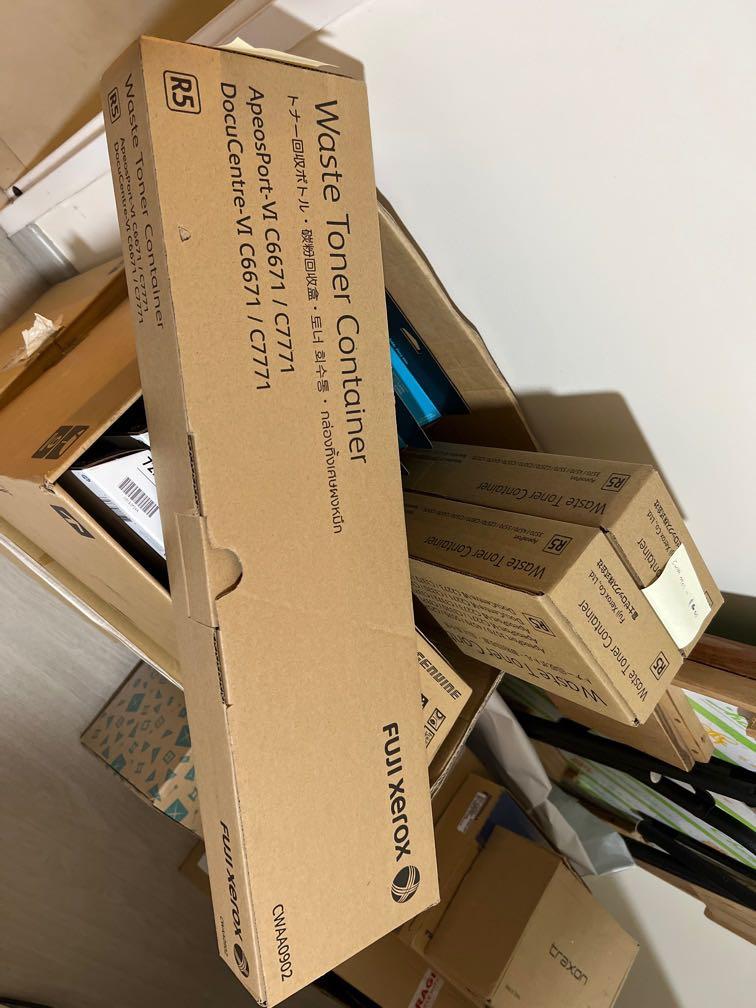 Fuji xerox - waste toner container, Computers & Tech, Printers ...