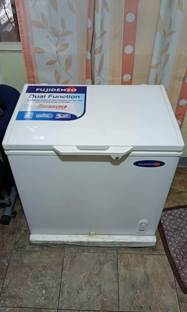 FUJIDENZO Dual Inverter Chest Type Freezer, TV & Home Appliances ...