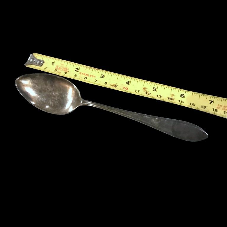 Gero G-Z - Point filet - silver plated spoon 1 piece, Furniture & Home ...