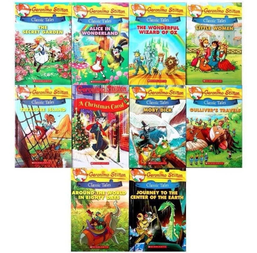 Geronimo Stilton Classic Tales, Hobbies & Toys, Books & Magazines ...