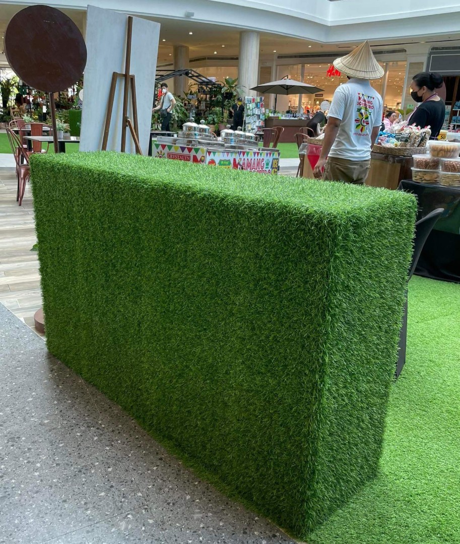 Grass barricade for sale grass wall grass box grass partition carpet ...