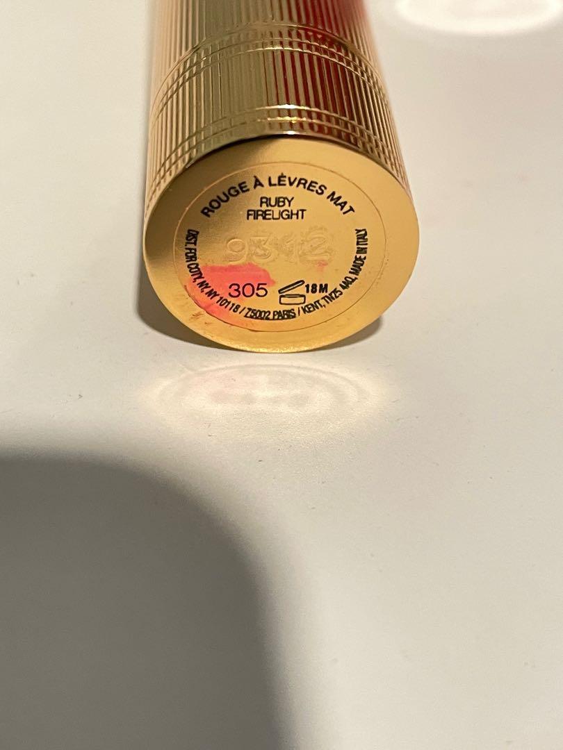 GUCCI lipstick in Ruby Firelight, Beauty & Personal Care, Face, Makeup ...