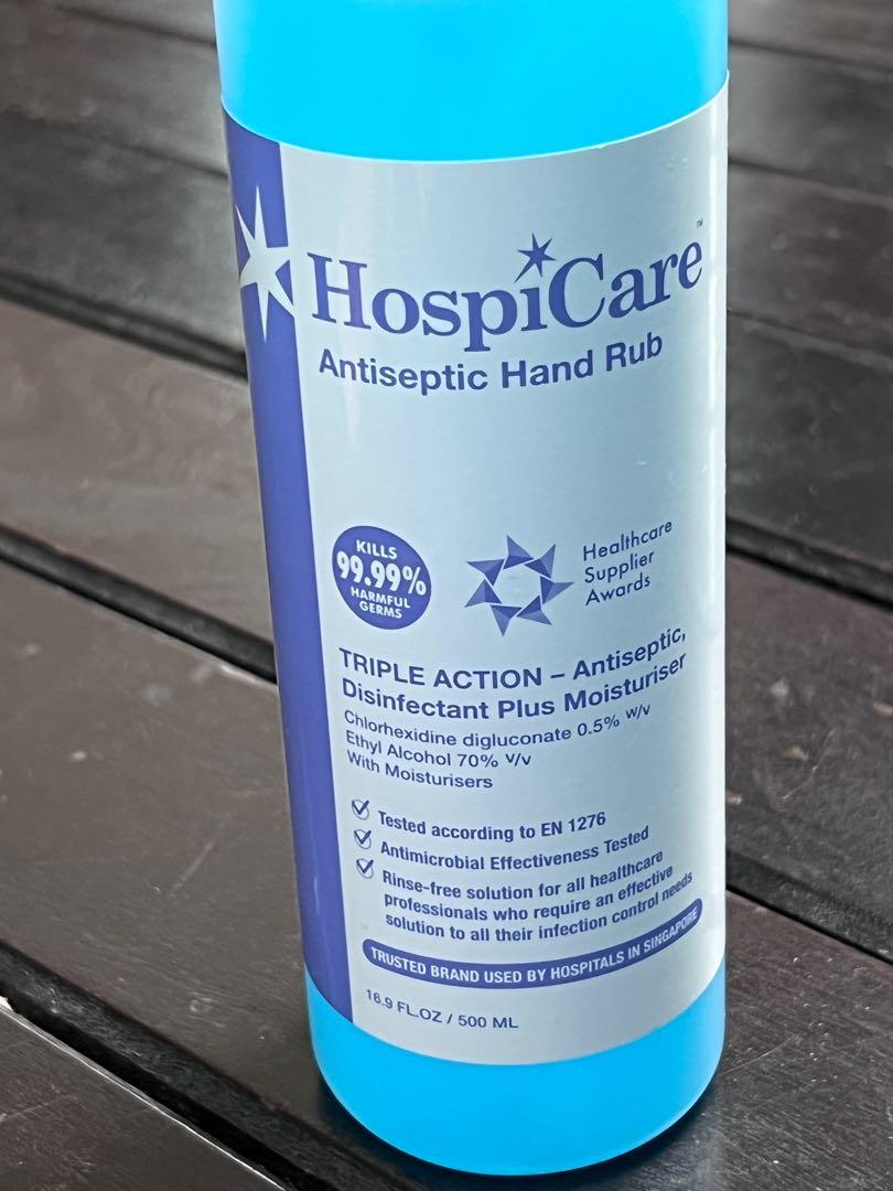 HospiCare Antiseptic Hand Rub, Beauty & Personal Care, Sanitisers ...