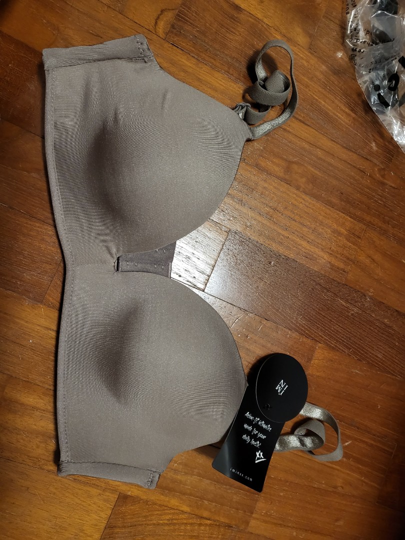 Iminxx Everyday Carefree Wireless T-Shirt Bra in Caramel Gray - S(32A/B ...