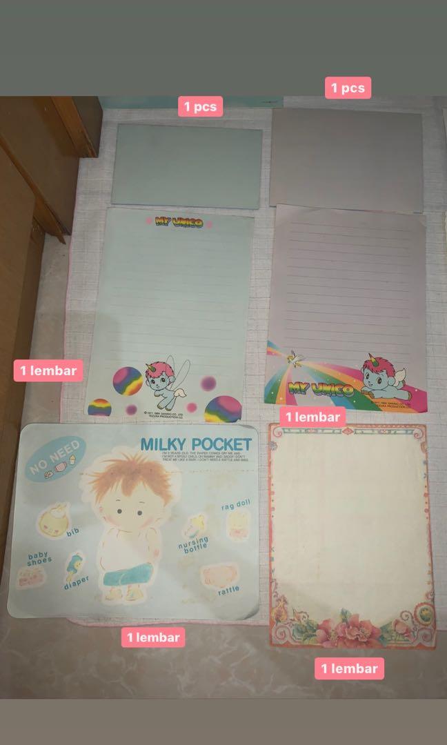 Kertas Surat + amplop - kertas surat lucu dan unik - love letter - SET ...