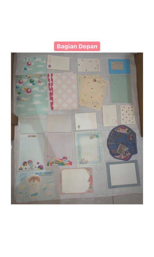 Kertas Surat + amplop - kertas surat lucu dan unik - love letter - SET ...