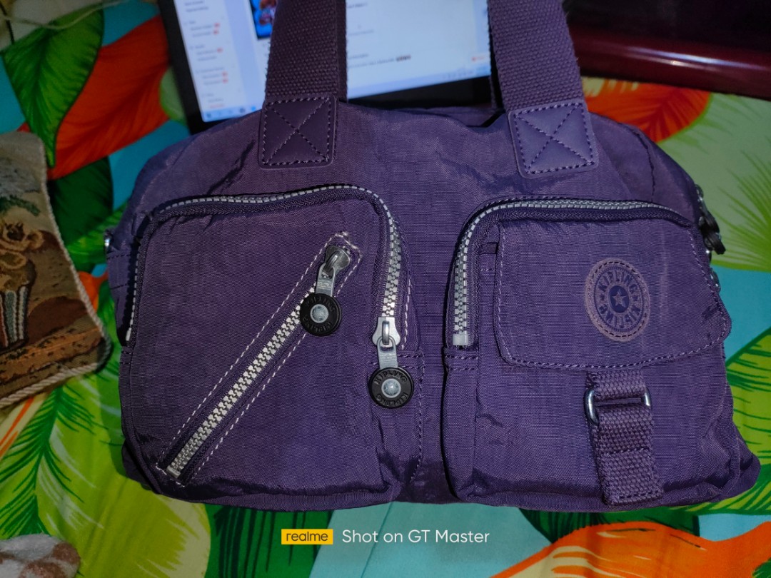 KIPLING PURPLE handbag original kipling, Luxury, Bags & Wallets on ...