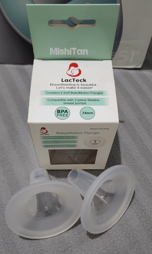 LacTeck BabyMotion Flanges 24mm, Babies & Kids, Nursing & Feeding ...