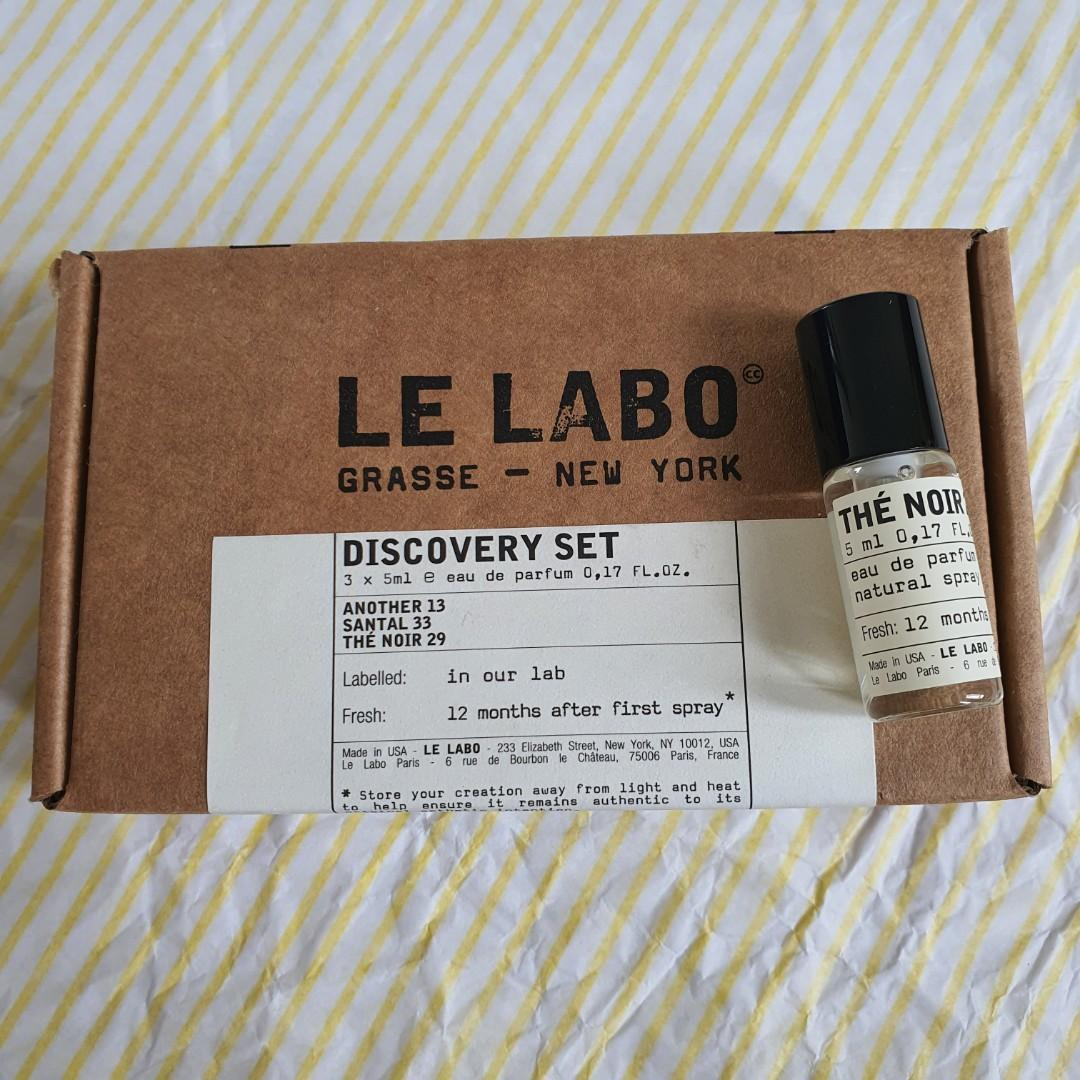 Le labo discovery set 5ml santal 33 another 13 the noir 29 le labo ...