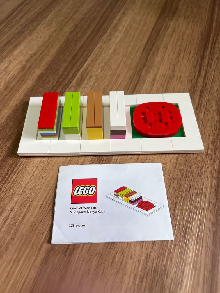Lego Nonya Kueh Cities of Wonder Singapore Food Culture, Hobbies & Toys ...