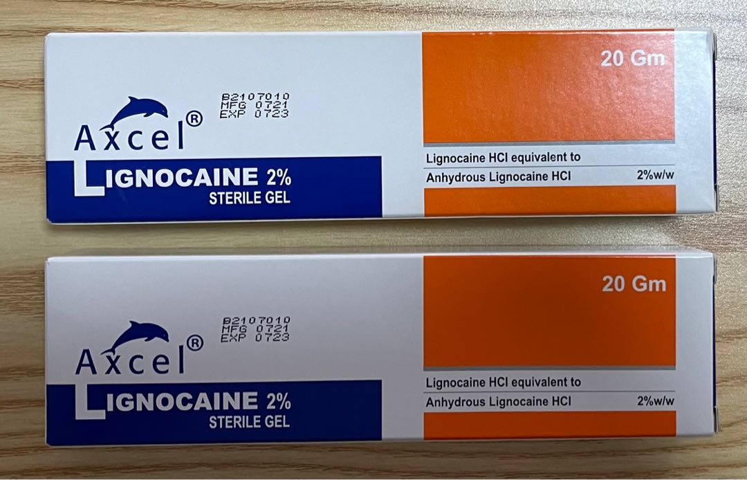 Lignocaine 2% Sterile Gel, Health & Nutrition, Medical Supplies & Tools ...