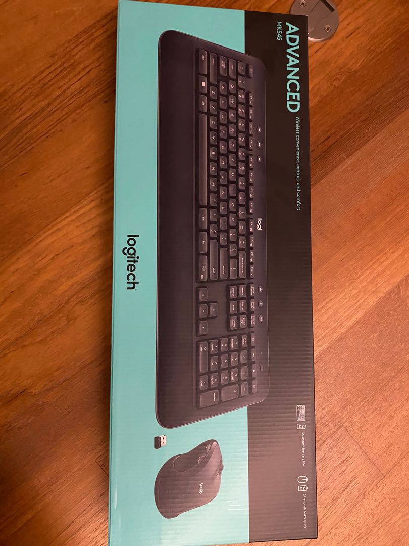 Logitech MK545 wireless keyboard and mouse combo, Computers & Tech, Parts & Accessories ...