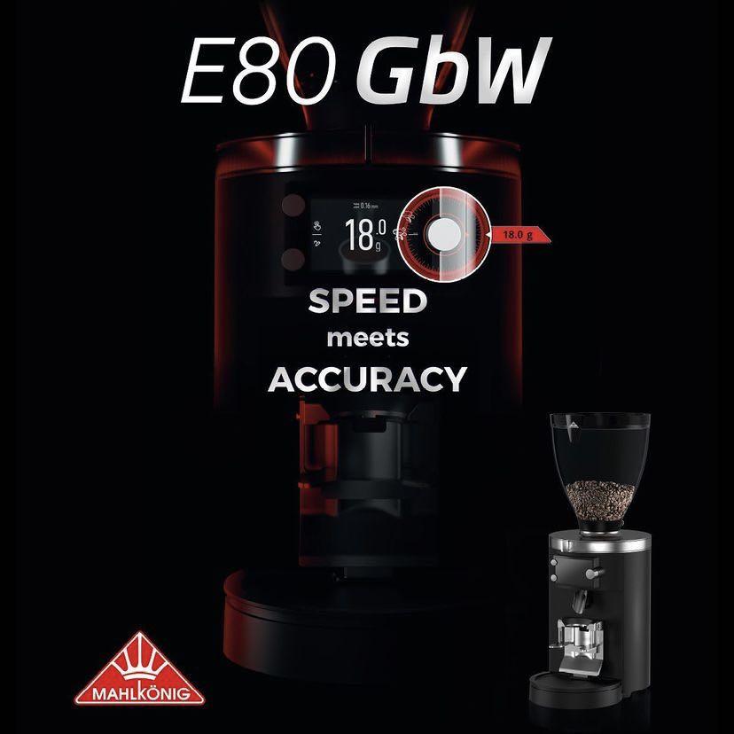 全新現貨 (白/ 黑）定量磨粉版本 Mahlkonig E80 GbW Espresso Coffee Grinder Mahlkönig ...