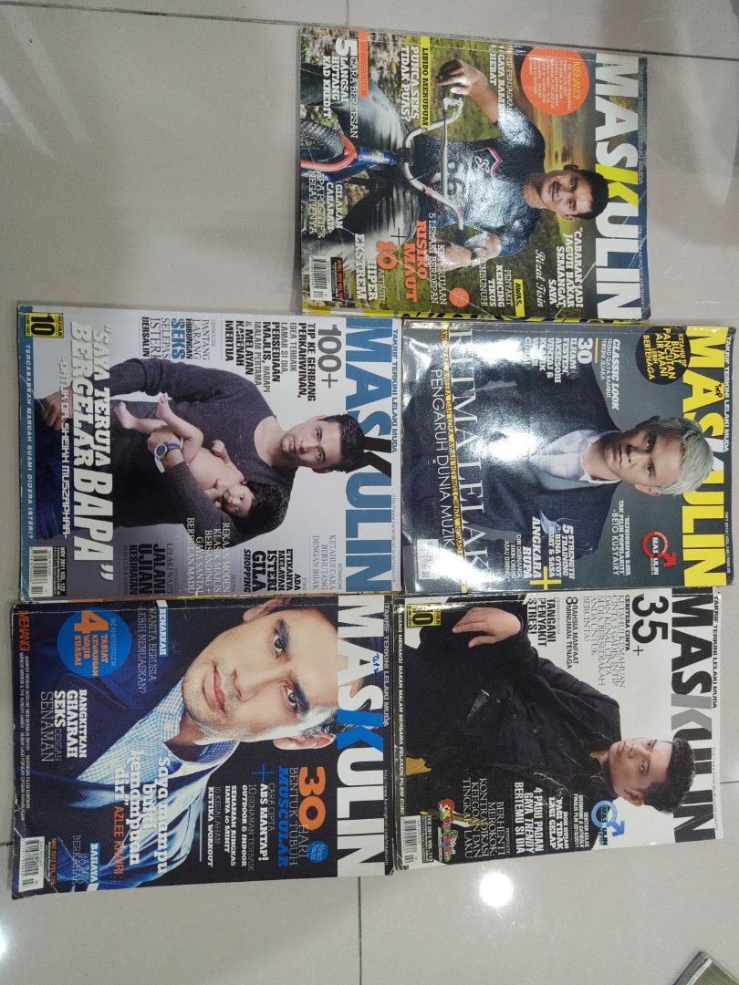 majalah lelaki - maskulin, Hobbies & Toys, Books & Magazines, Magazines ...