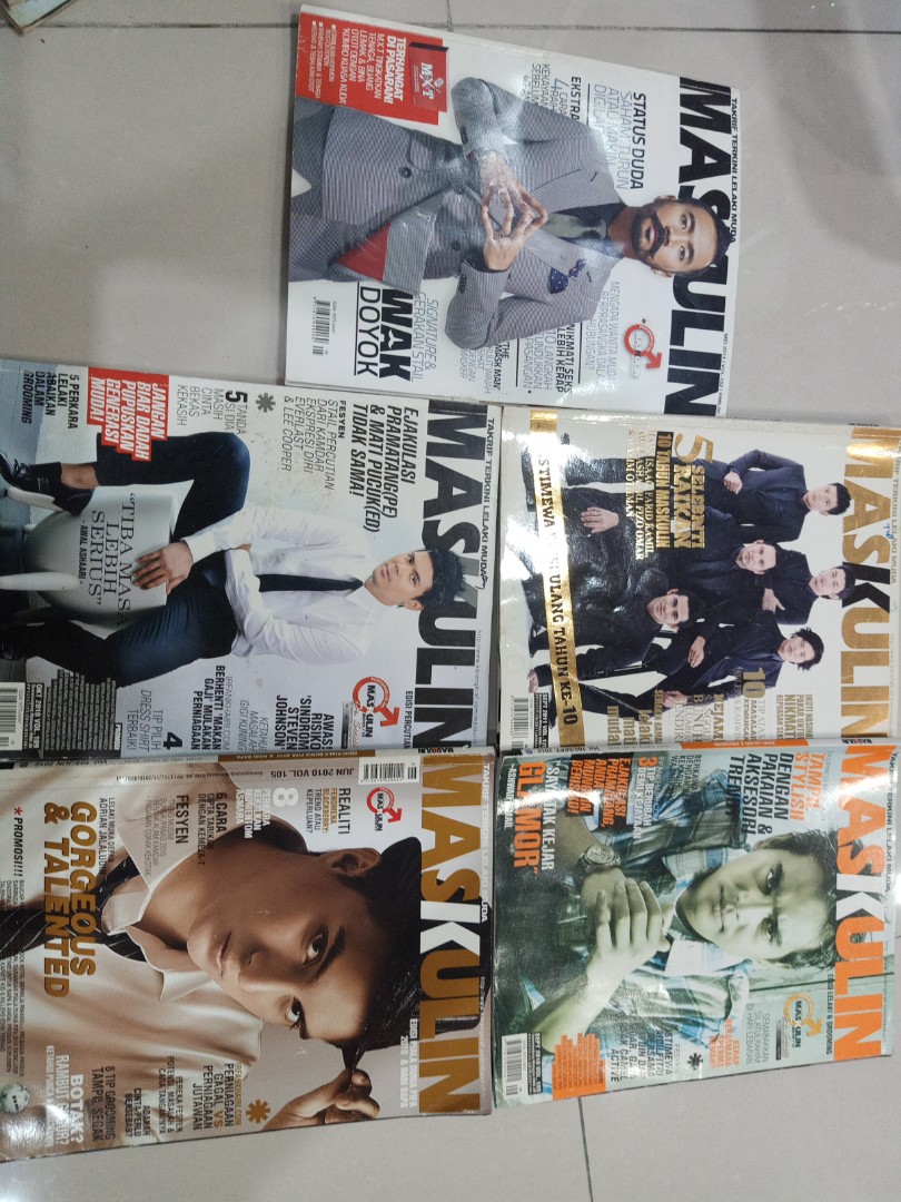 majalah lelaki - maskulin, Hobbies & Toys, Books & Magazines, Magazines ...
