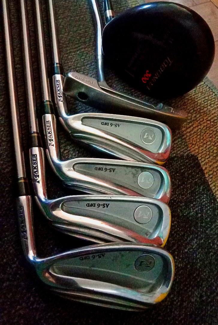 Makser iron x tobunda driver, Sports Equipment, Sports & Games, Golf on ...