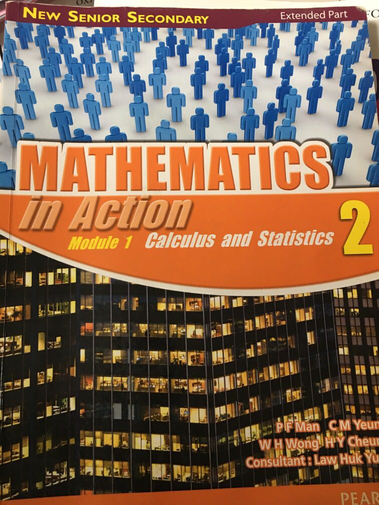 Mathematics in action M1 calculus and statistics 2, 興趣及遊戲, 書本 & 文具, 教科書 ...