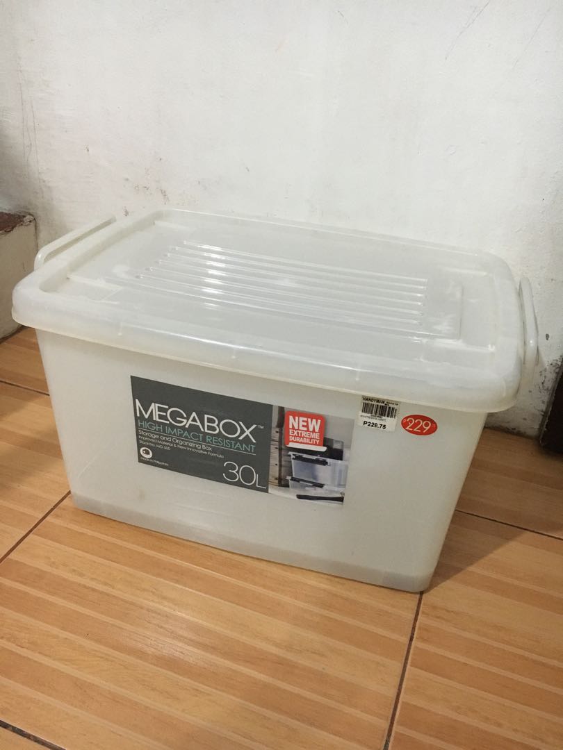 Megabox 30L, Furniture & Home Living, Home Improvement & Organization ...