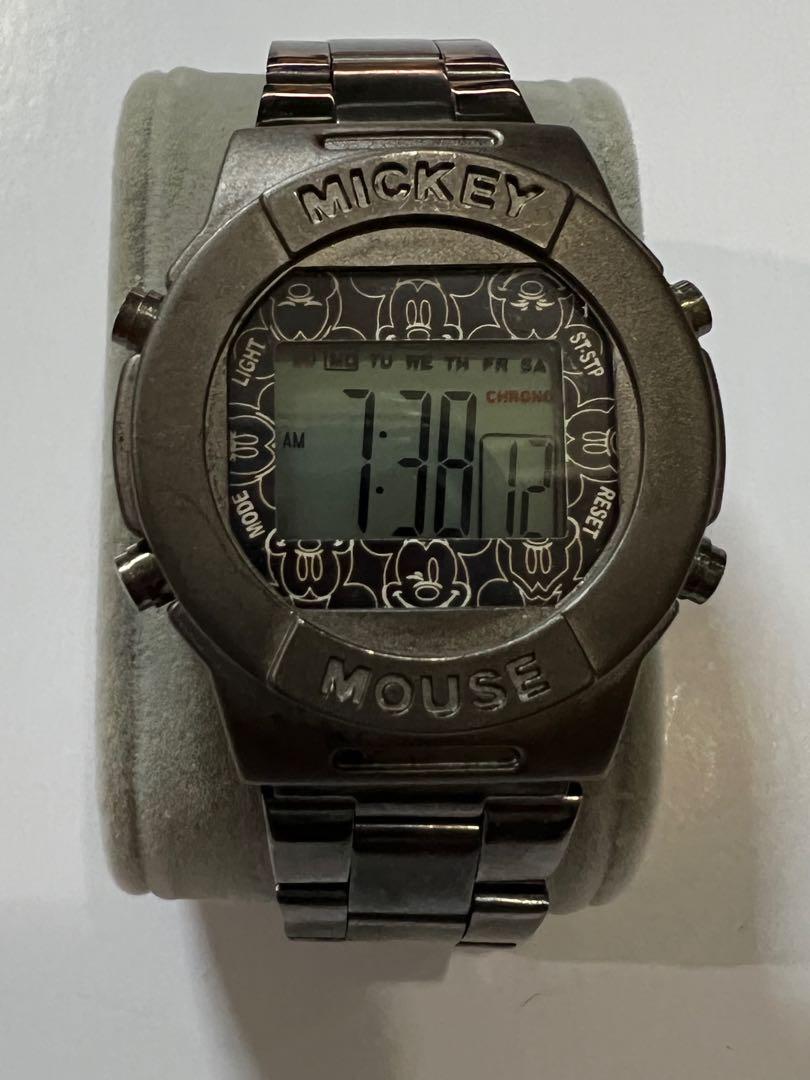 MICKEY MOUSE Digital Watch Unisex 32mm, Men's Fashion, Watches ...