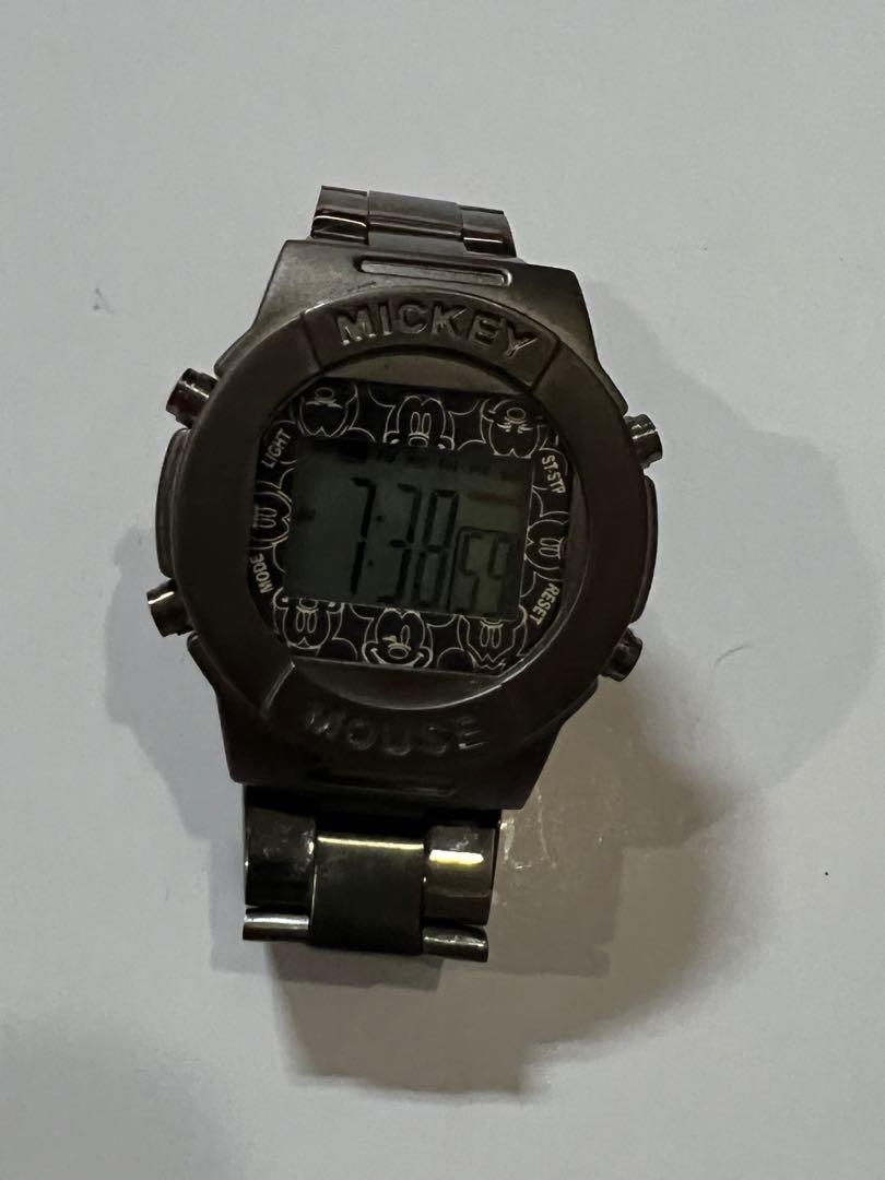 MICKEY MOUSE Digital Watch Unisex 32mm, Men's Fashion, Watches ...