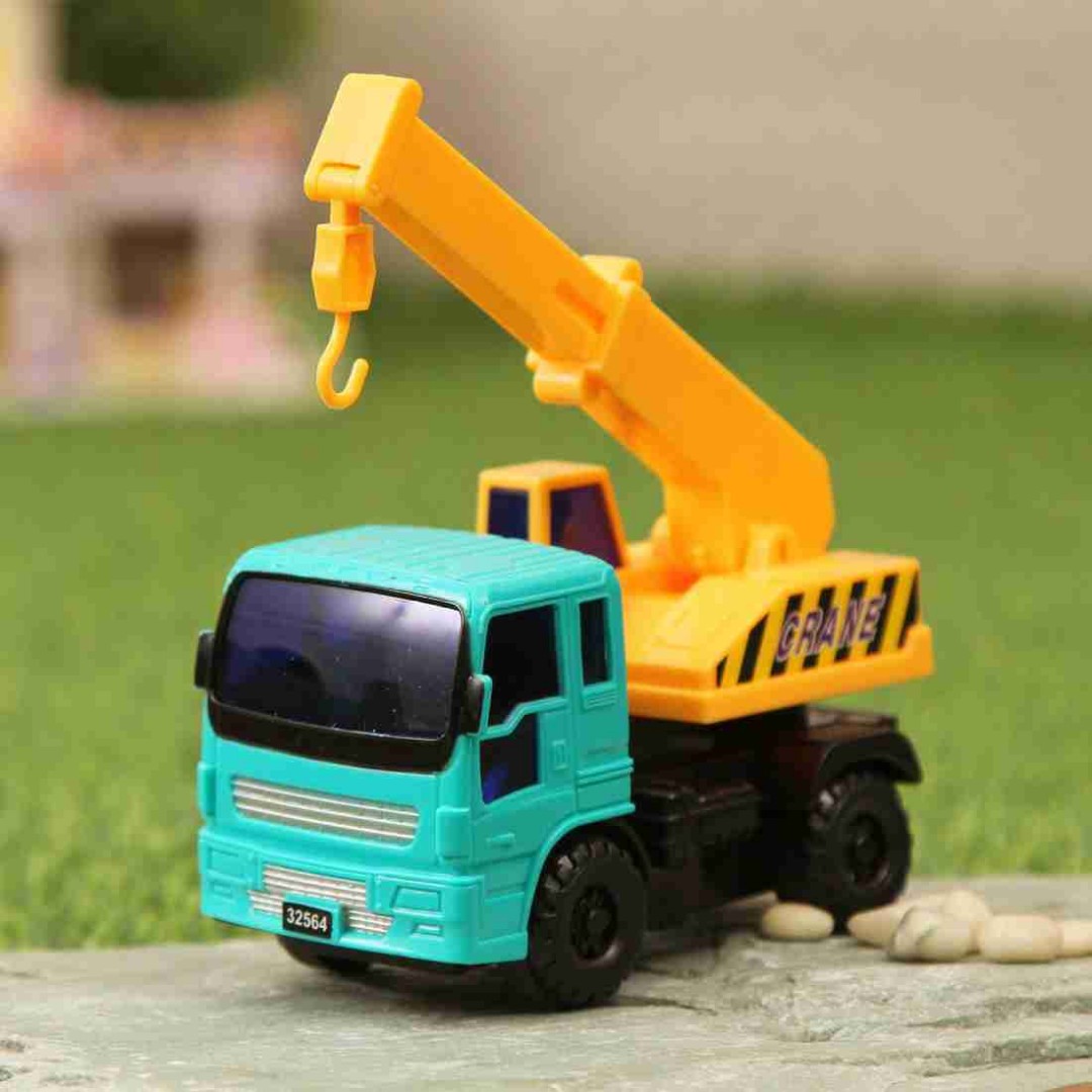 Mini Toy Crane Truck for Kids, Hobbies & Toys, Toys & Games on Carousell