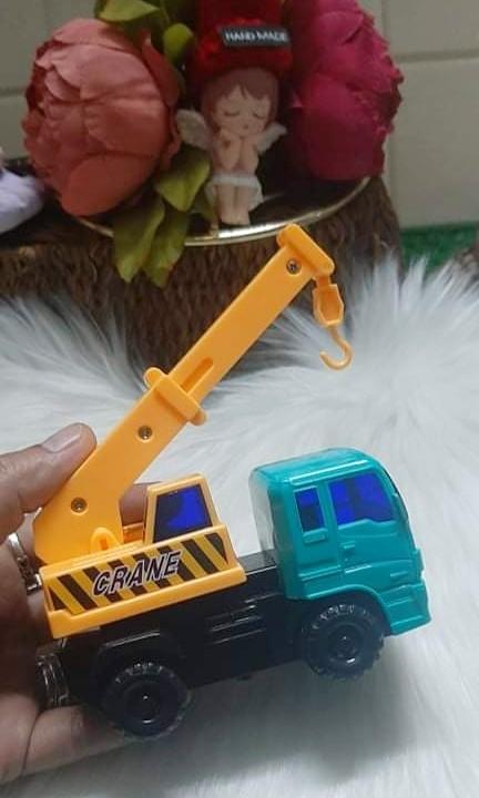 Mini Toy Crane Truck for Kids, Hobbies & Toys, Toys & Games on Carousell