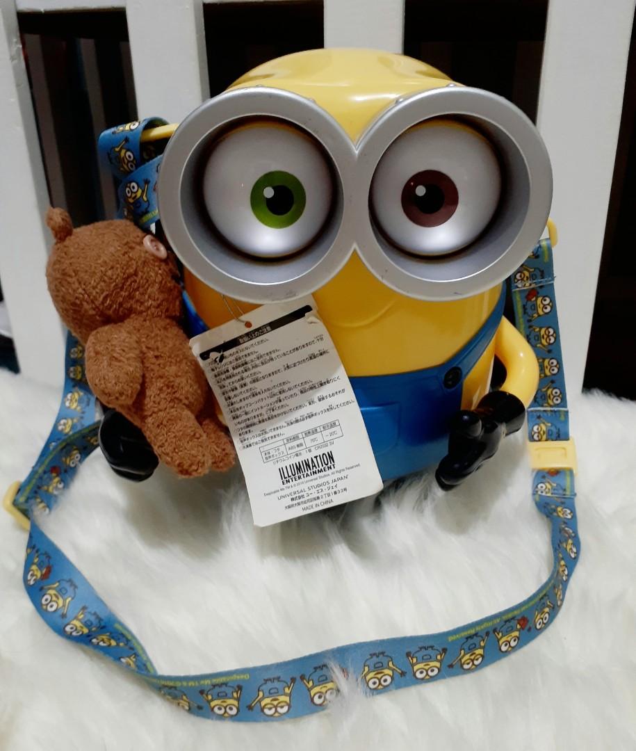 Minion Bob & Tim Popcorn Bucket, Hobbies & Toys, Toys & Games on Carousell