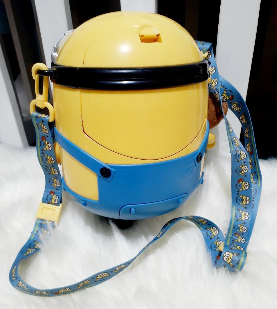 Minion Bob & Tim Popcorn Bucket, Hobbies & Toys, Toys & Games on Carousell