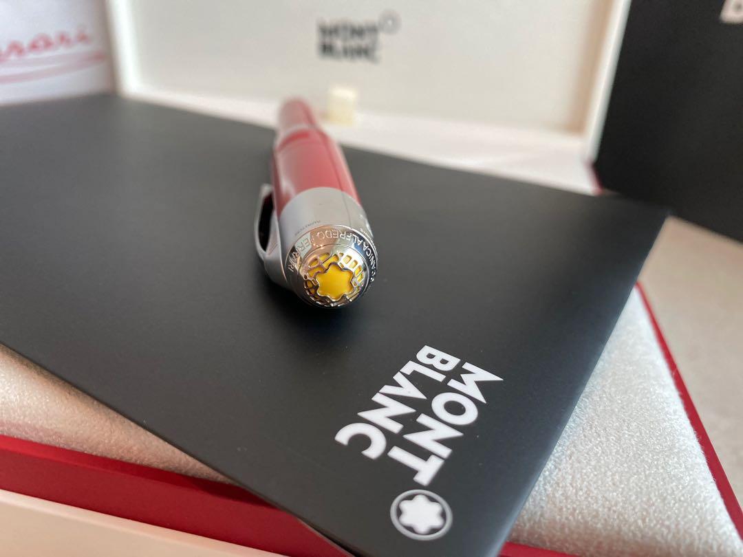 Mont Blanc Ferrari Special Edition Ballpoint Pen with receipt, Luxury ...